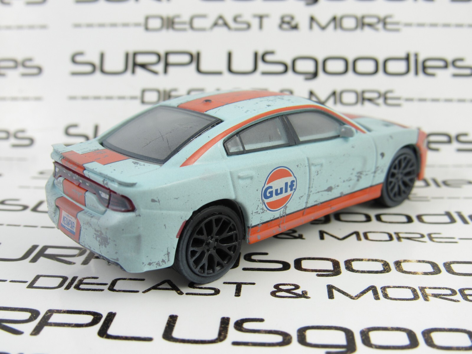 Greenlight 1:64 LOOSE Collector Driven Dirty GULF 2018 DODGE CHARGER ...