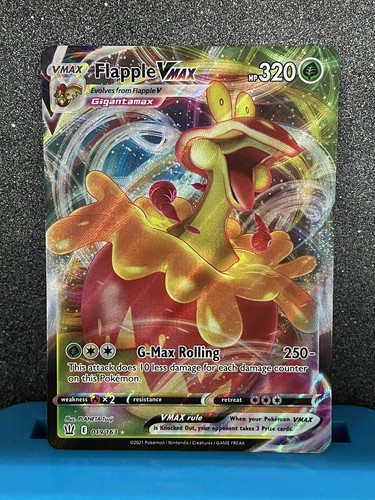Flapple VMAX - 019/163 Ultra Rare Battle Styles Pokemon Card | eBay