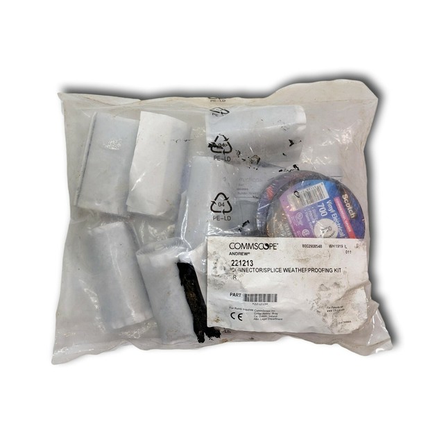 2x CommScope Andrew 221213 Connector Splice Weatherproofing Kit for ...
