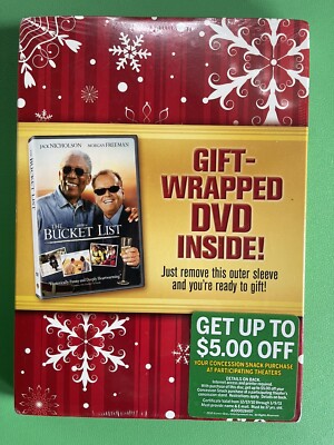 The Bucket List [DVD, 883929166497] Nicholson & Freeman - Holiday Gift ...
