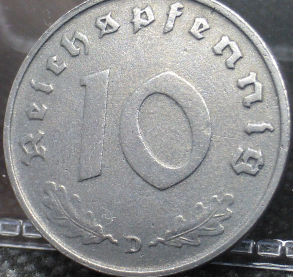 Rare Old WW2 Nazi Germany War Coin WWII Gift Authentic Relic Military ...