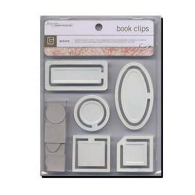 Basicgrey - Jumbo Book Clips White* | eBay Australia
