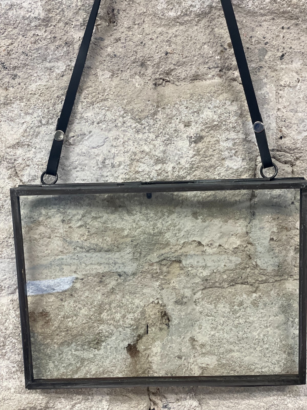 Loft1850 Hanging Antique Zinc Photo Frames | Portrait Glass Portrait ...