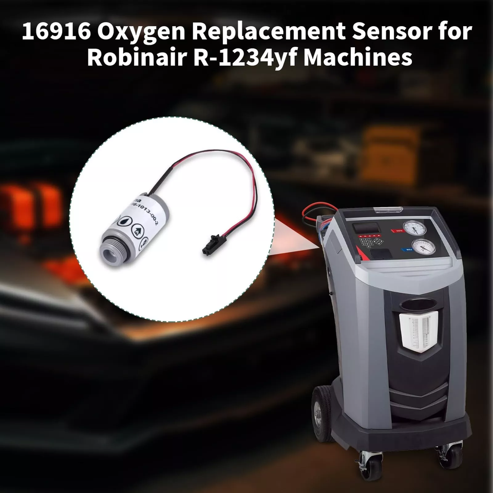 Replacement Oxygen Sensor - 16916 Oxygen Sensor for Robinair R-1234yf ...