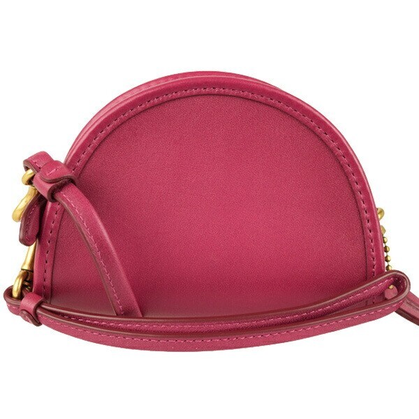 COACH Micro Mini Bag Pouch Coin Case Pink Leather - Women's Accessory ...