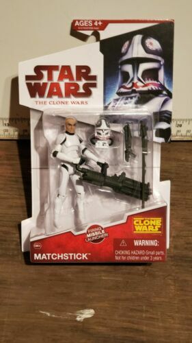 Hasbro Star Wars The Clone Matchstick CW34 - Scale Action Figure for ...