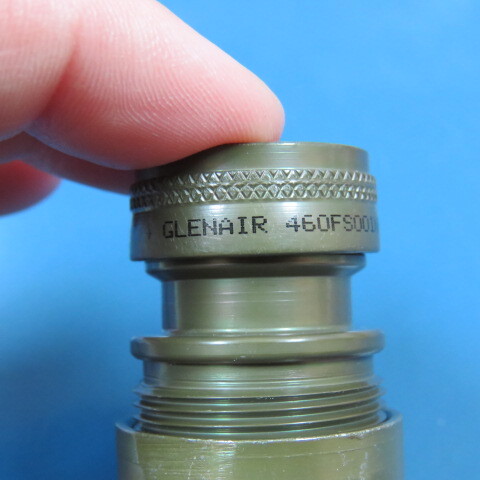 GLENAIR 460FS001NF1405F2 Qty of 1 per Lot BACKSHELL BRAID TERMINATION ...