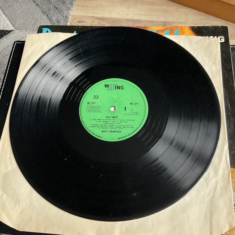 Dusty Springfield - Stay Awhile (Vinyl, 1969, Wing Records WL 1211) | eBay
