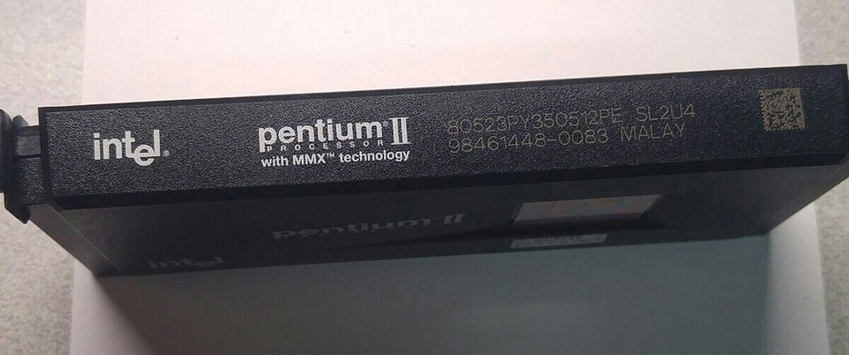 Intel Pentium II 350 MHz (80523PY350512) Processor SL2U4 | eBay