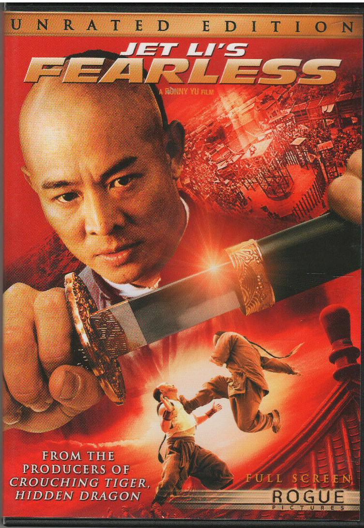 FEARLESS (DVD, 2006, Unrated and Theatrical Editions Full Frame) | eBay