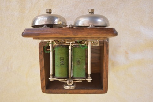 Vintage Antique Unbranded Oak Telephone Ringer Box | eBay