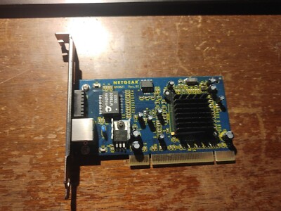 Netgear GA302T Rev-B1 PCI LAN 1000MBit/Gigabit PC DSL Netzwerkkarte ...