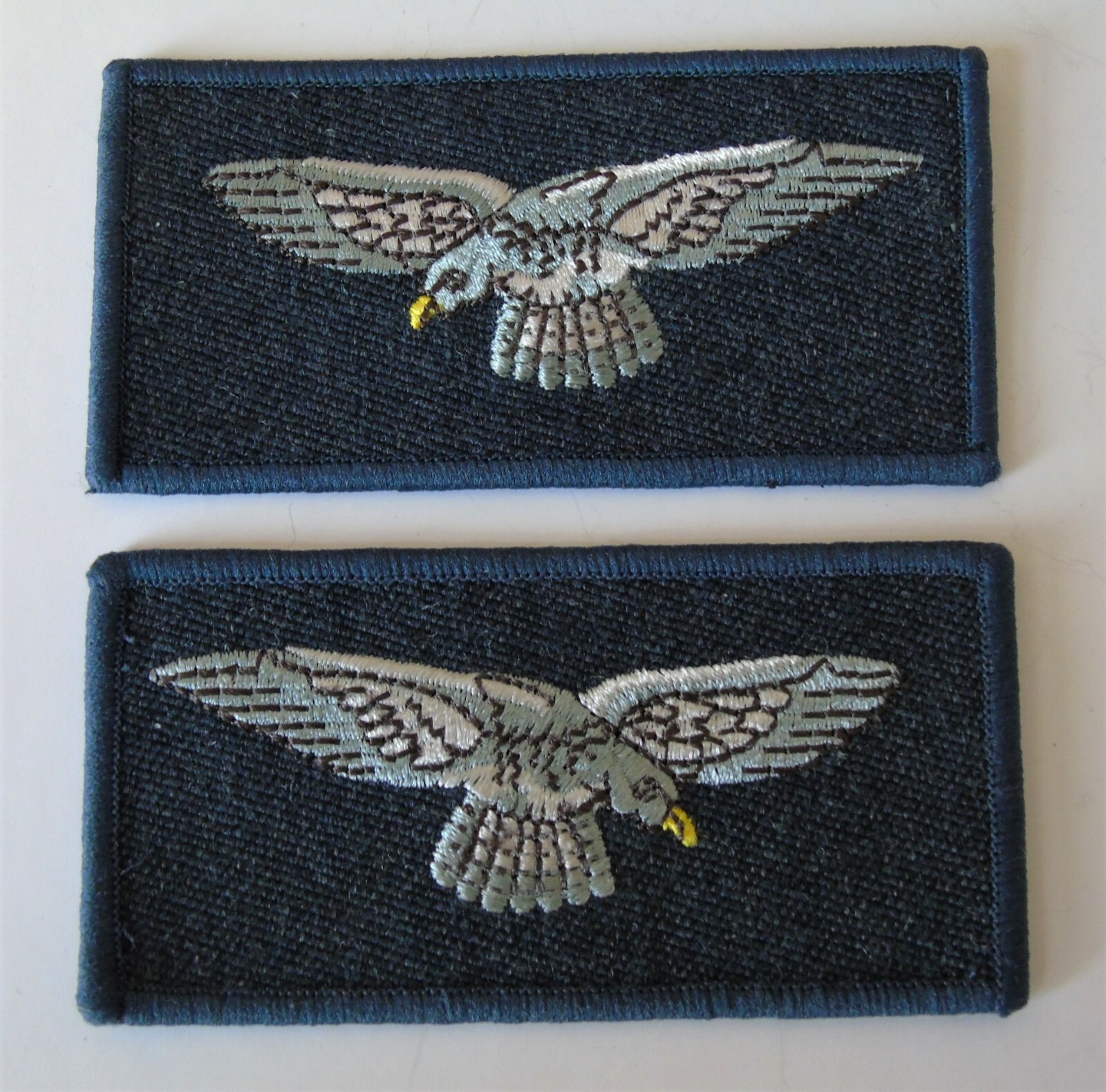 Two Royal Air Force Eagle Arm Badges RAF | eBay