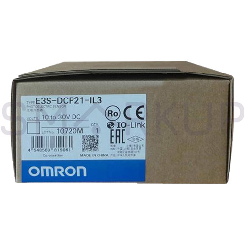 New In Box OMRON E3S-DCP21-IL3 Photoelectric Sensor Diffuse Reflective ...