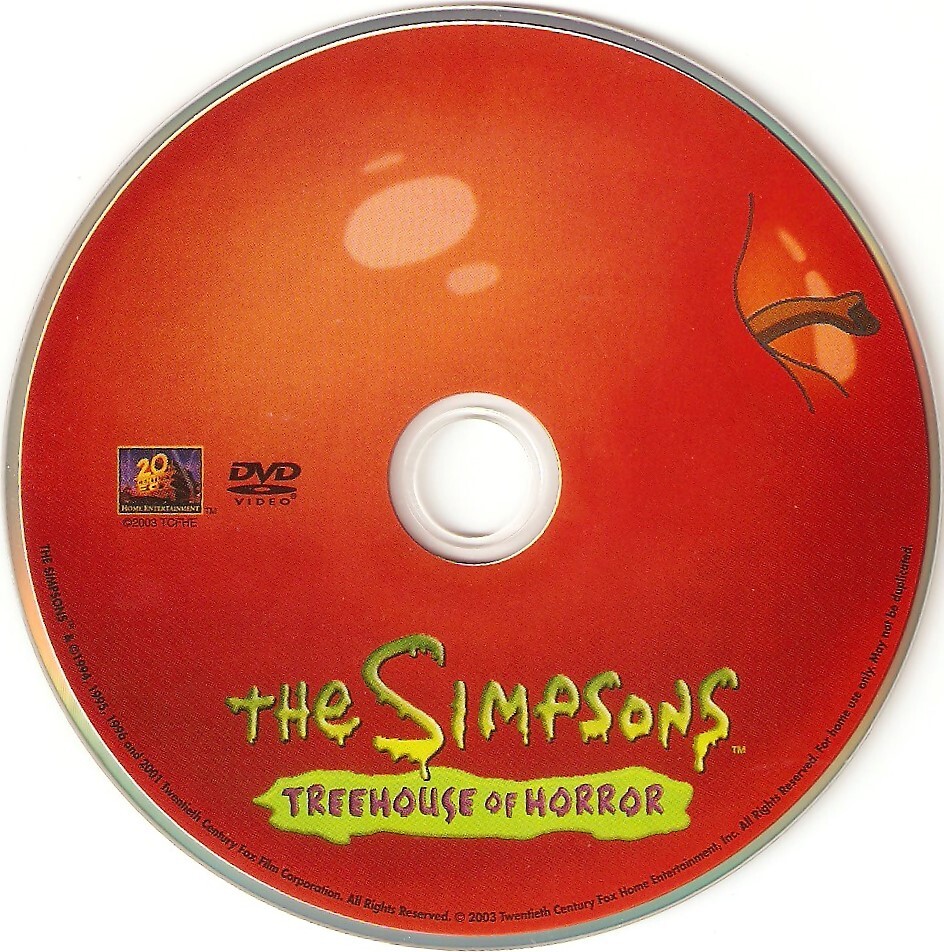The Simpsons Treehouse Of Horror Dvd