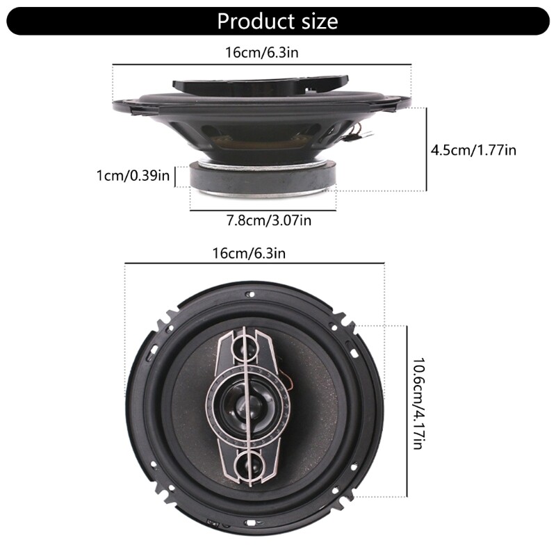 6inch Car Sound Speakers Car Sound Systems Simple Installs for Music ...