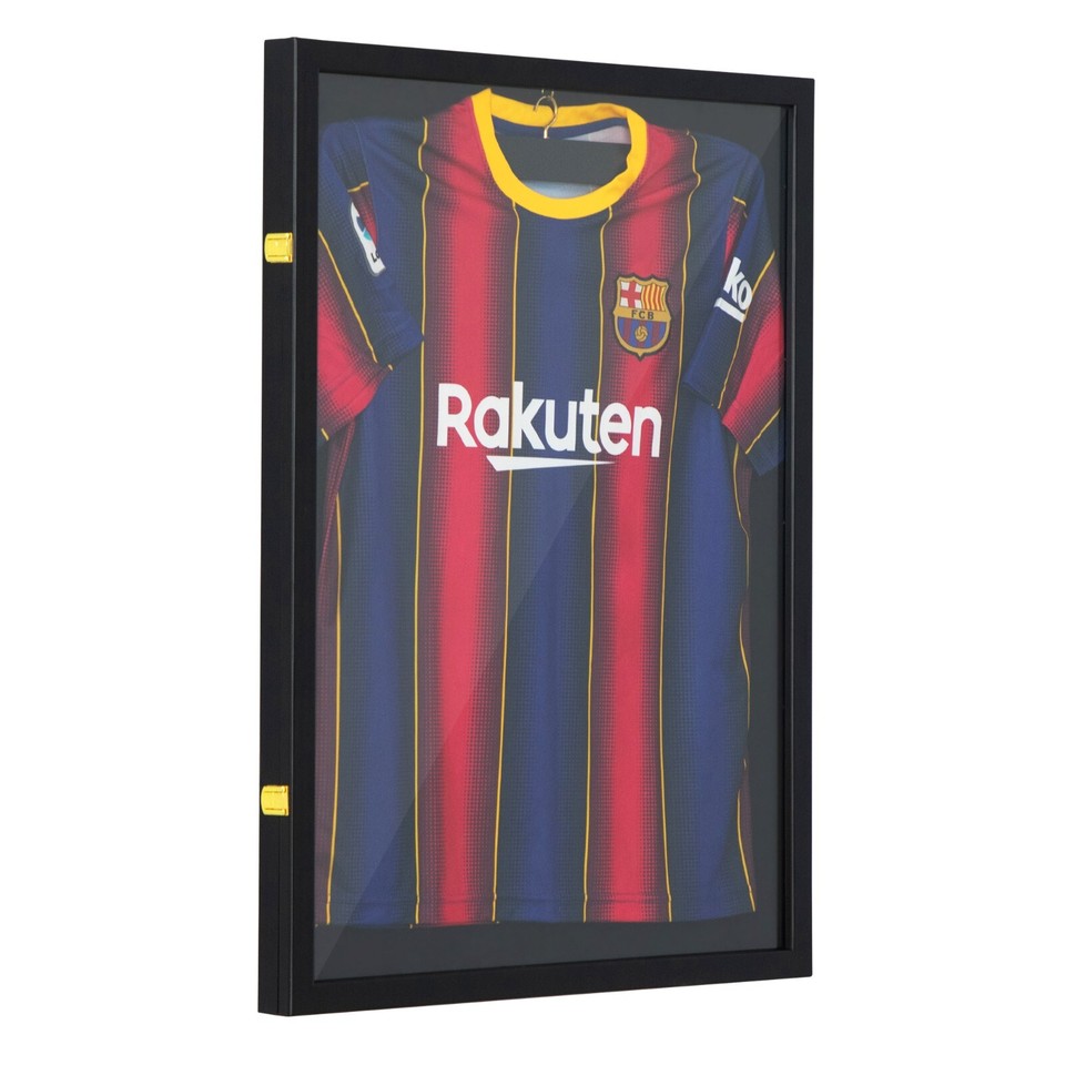 Jersey Display Case Frame Shadow Rack Box Exquisite Lockable with ...