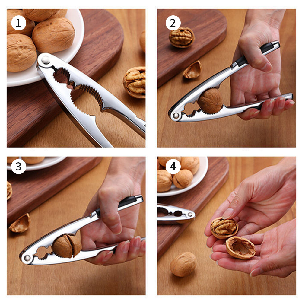 3pcs Non Slip Handle Almond With Fork For Walnut Shell Remover Nut ...