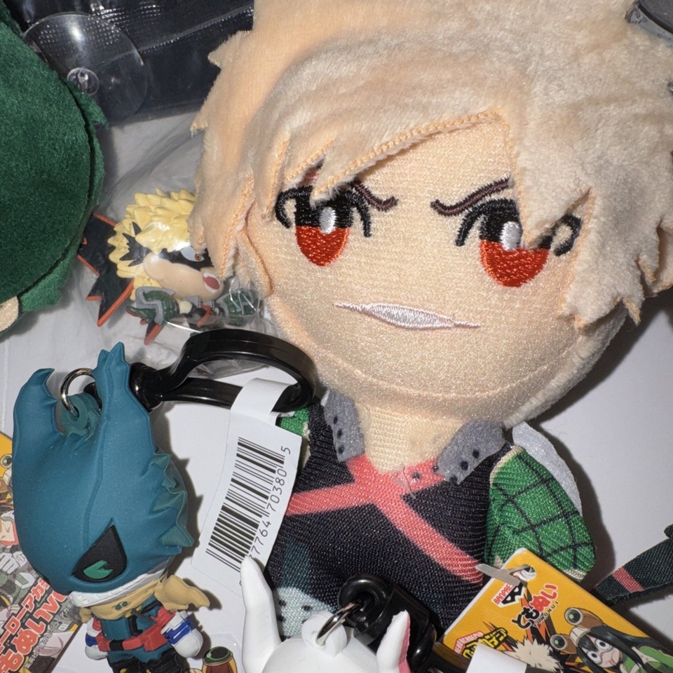 9 Piece Set MHA Anime Merch Bundle Lot Pack Keychains Figure Figurine ...
