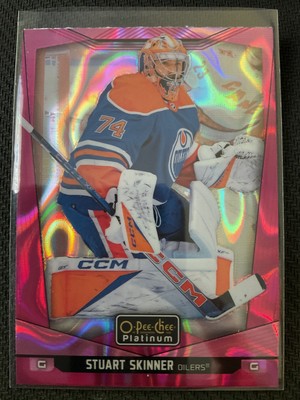 Stuart Skinner 2024-25 O-Pee-Chee OPC Platinum Pink Magma Card #105 | eBay