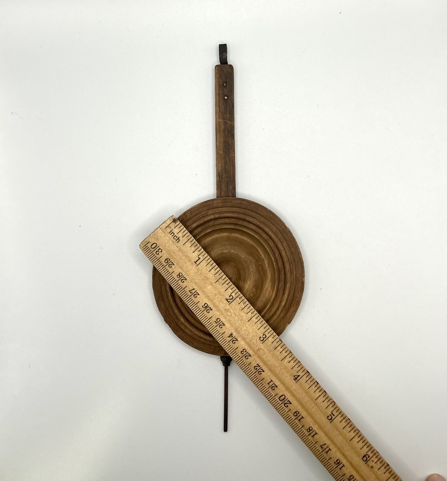 Original 1900 Railroad Cuckoo Clock Pendulum. | eBay