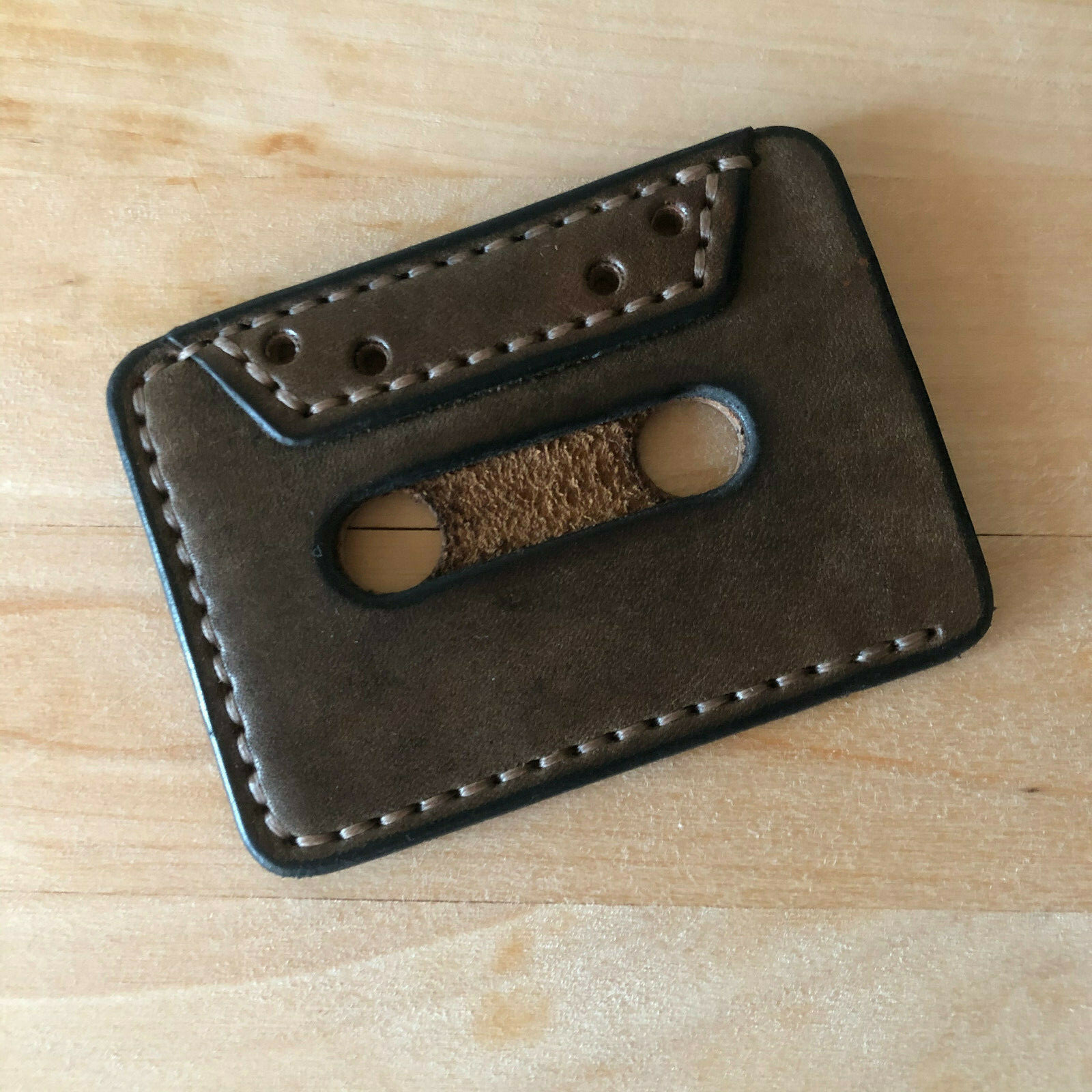 Leather Business Card Cases / Credit Bank Card Holder / Document Holder ...