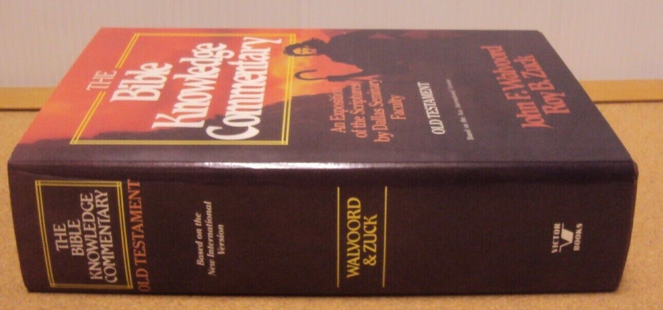 The Bible Knowledge Commentary Old Testament (New Int'l Version ...