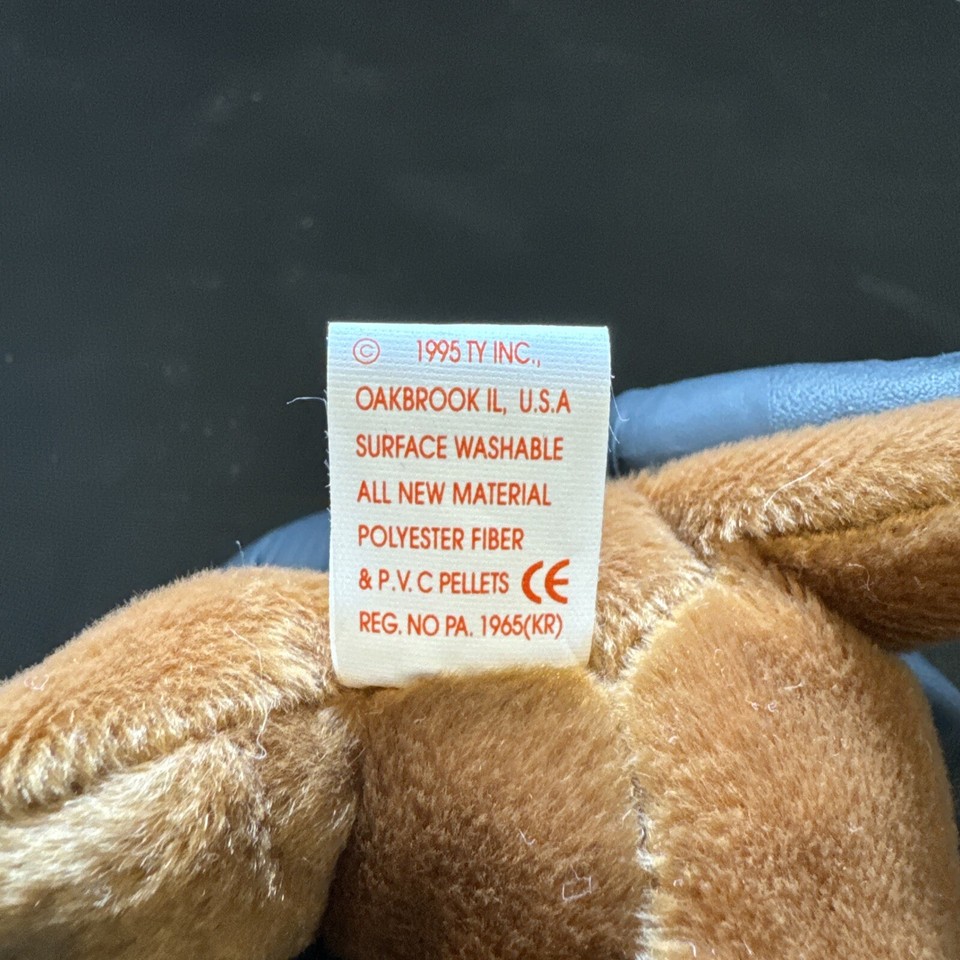 Original Ty Beanie Baby WEENIE the WEENER DOG RARE WITH TAG ERRORS ...