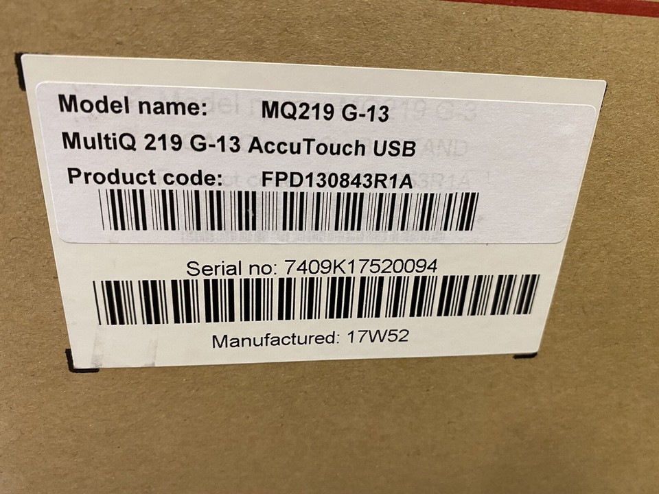 Multiq Monitor MQ219 Blue TFT 19" FPD130843R1A G-13 | eBay