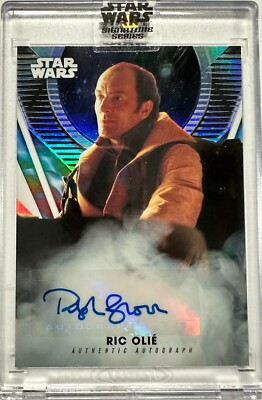 2023 Star Wars Signature Series A-RB Ralph Brown as Ric Olié Autograph ...
