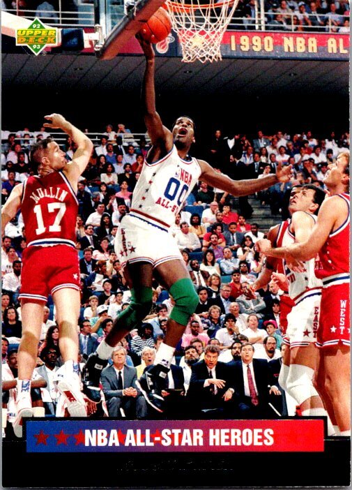 1992-1993 Upper Deck Basketball NBA All-Star Heroes See list for cards ...