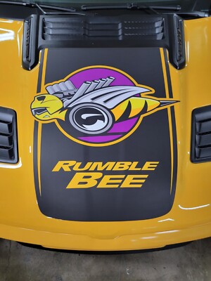 Ford Dodge Ram 1500 2500 decals rumble bee Hood Decal Racing Sport | eBay