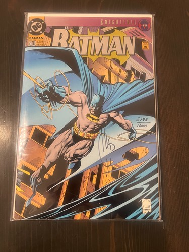 Batman Knightfall DC Comics #500 Signed (Limited 5743 of 10,000) w/ COA ...