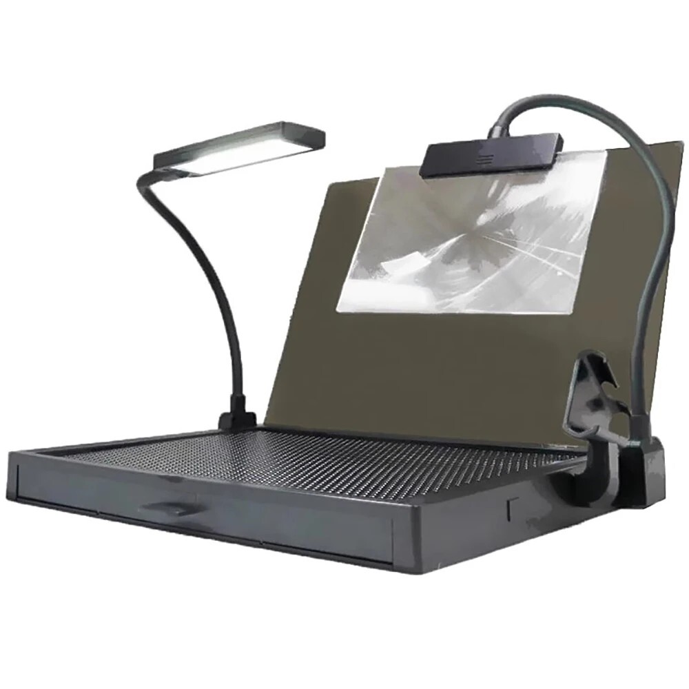 Workbench Magnifying Glass Boshile Desktop Magnifying Glass With Light
