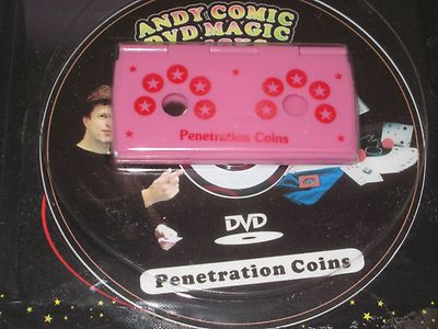 Penetration Coins Magic Trick - DVD Instruction, Close Up, Street Magic ...