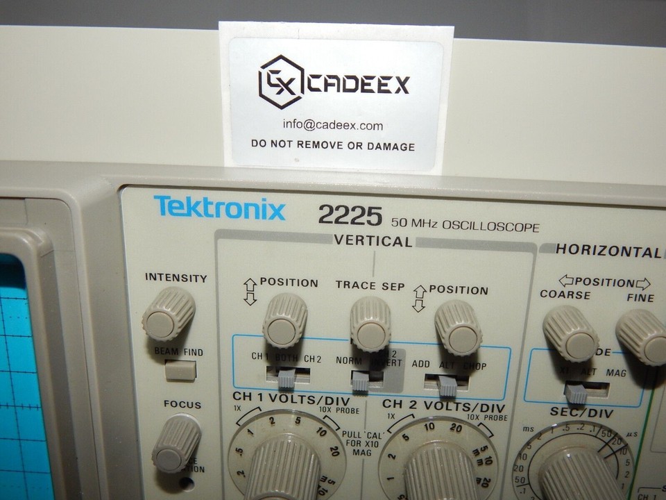 New Old Stock TEKTRONIX 2225 Oscilloscope Oscilloscope 50MHz ...