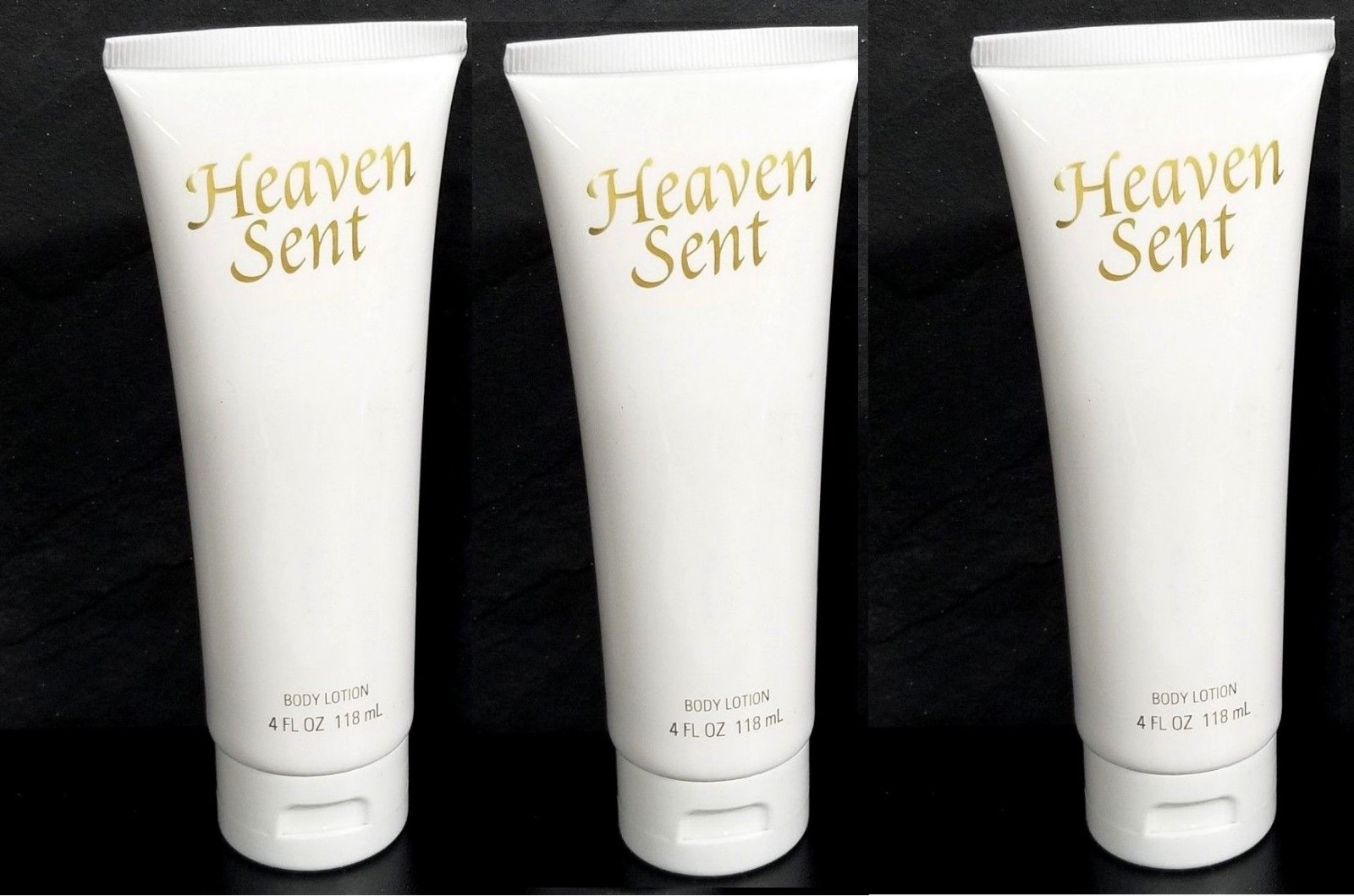 Heaven Sent by Dana 4 oz. Body Lotion X 3 Tubes New / Sealed - Rare HTF ...
