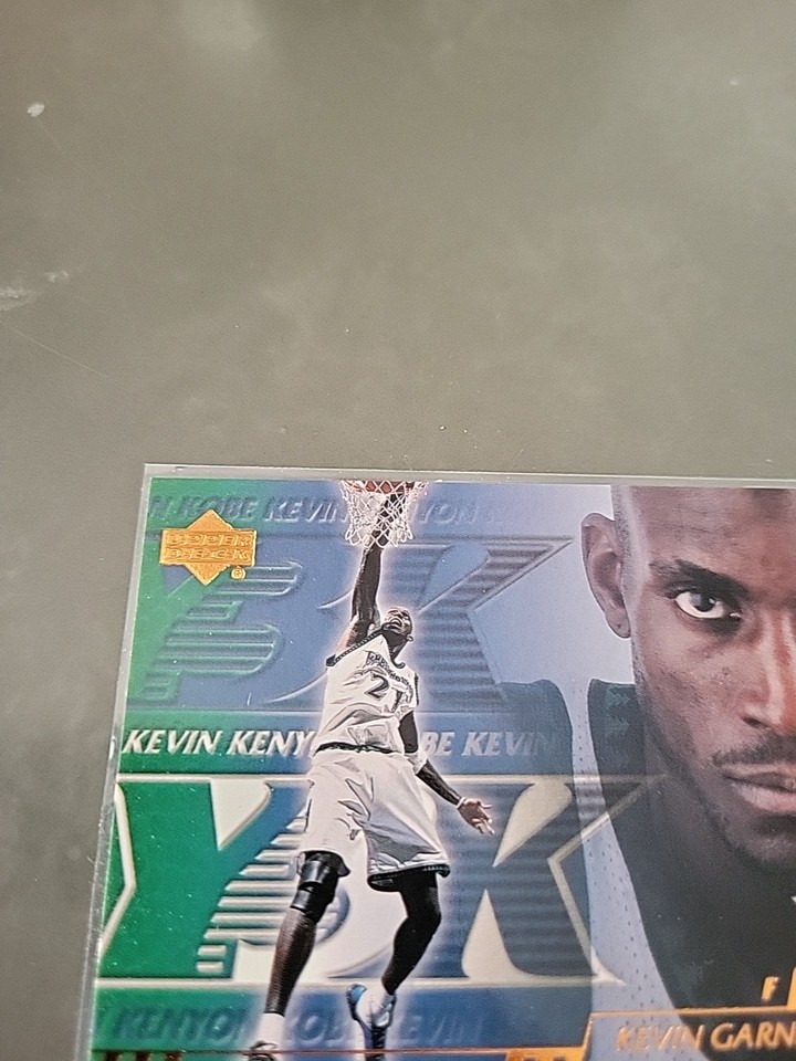 KEVIN GARNETT NBA CARD UPPER DECK 2000-01 Y3K DEFENSE # 193 ...