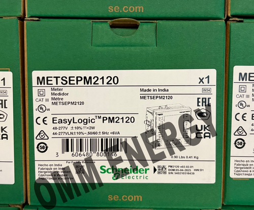 NEW SCHNEIDER ELECTRIC METSEPM2120 EasyLogic PM2120 - Power Energy ...