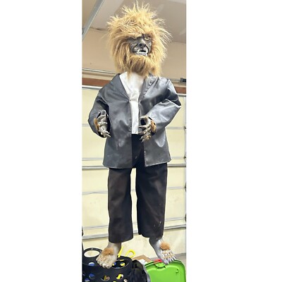 Wicked Wolfgang Werewolf Halloween Hanging Decor 40" | eBay