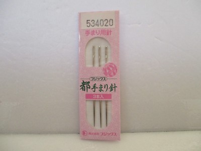 Japanese Handcraft Hand craft TEMARI Needle 3pcs FUJIX | eBay