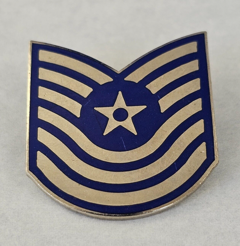 Vintage United States Air Force USAF Master Sergeant Lapel Pin Gemsco ...