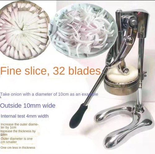 Onion Blossom Cutter Machine Manual Restaurant Onion Flower Cutting ...