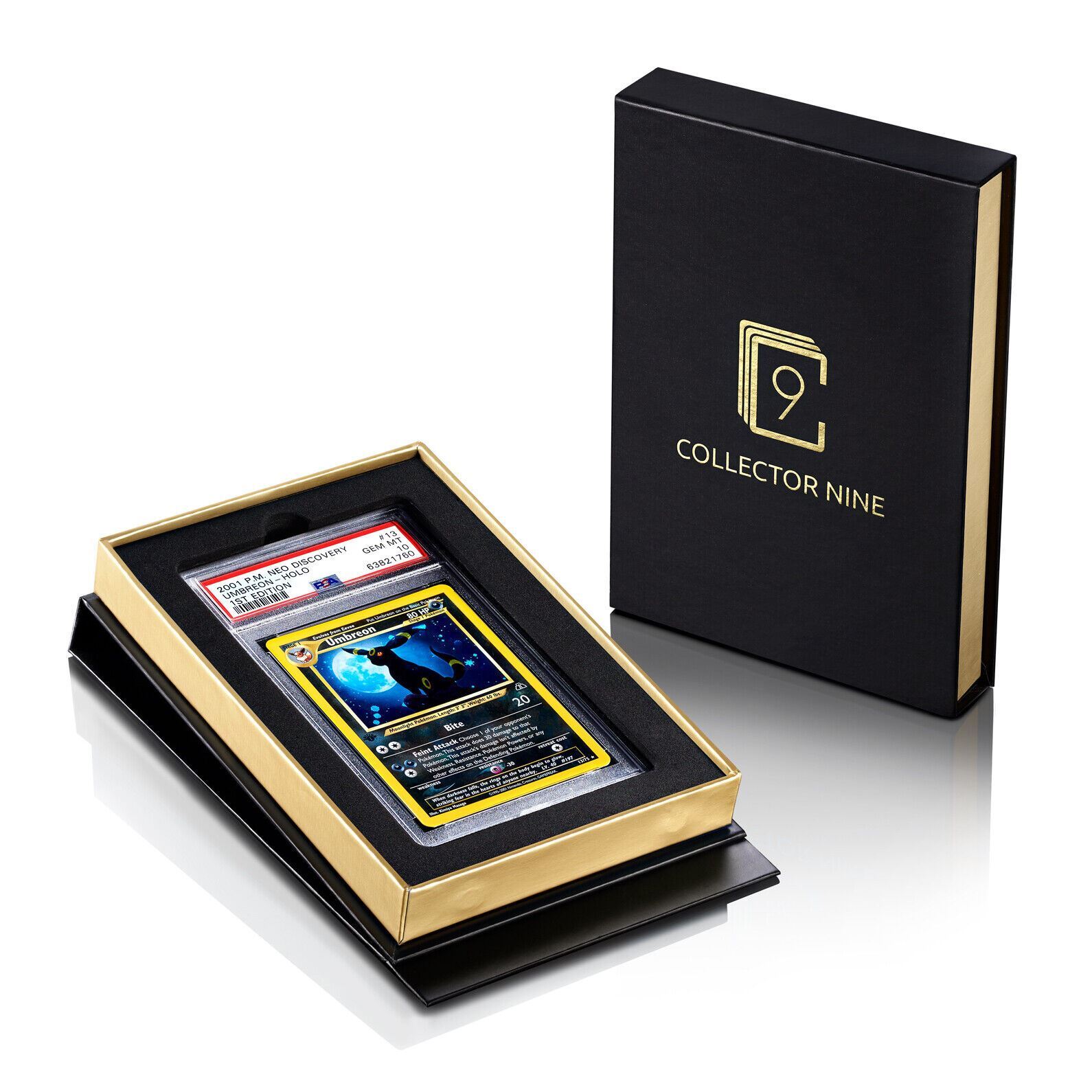 PSA-BGS-CGC Display Gift Case Gold/Blue | Graded Card Storage Box ...