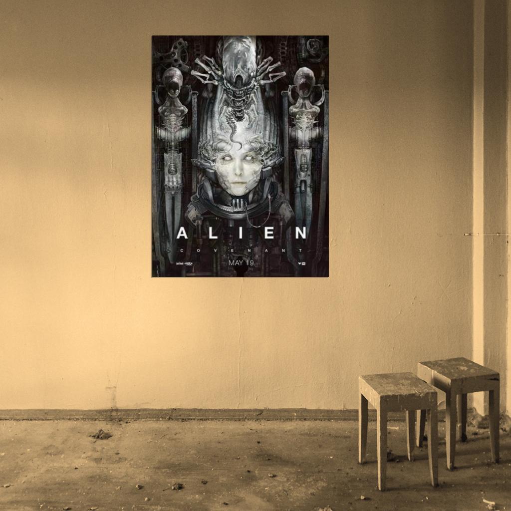 63288 Science Fiction thriller Alien Covenant Wall Decor Print Poster ...