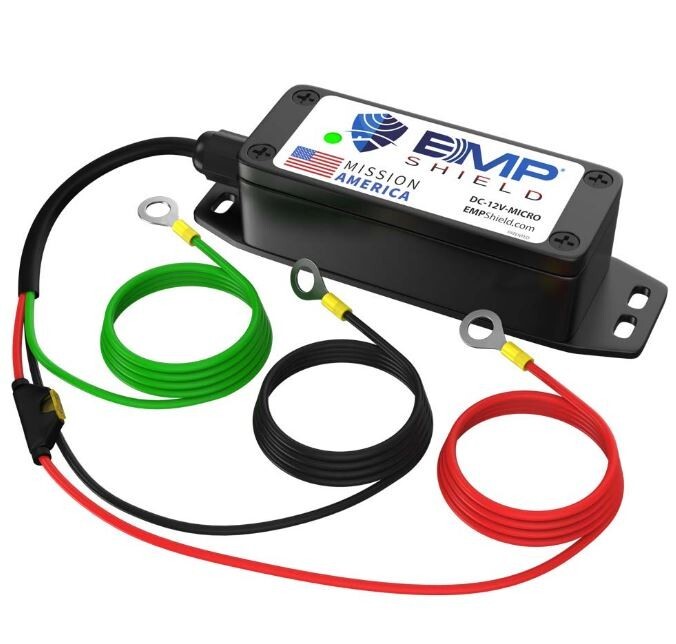 EMP Shield Micro 12 Volt EMP & Lightning Protection for Vehicles DC-12V ...