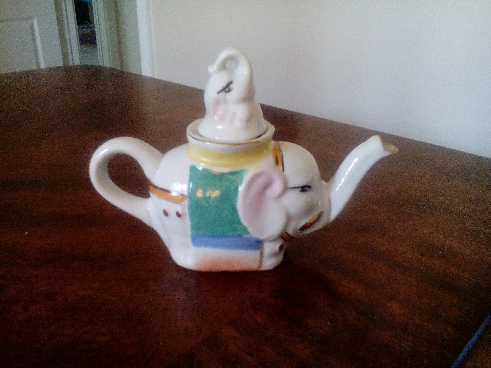 Vintage Japanese Teapot with Elephant Motif | eBay
