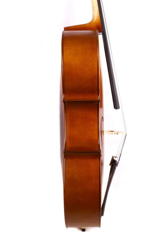 4/4 5 String Cello Maple Spruce Ebony Hand Made Cello Fittings Metal ...