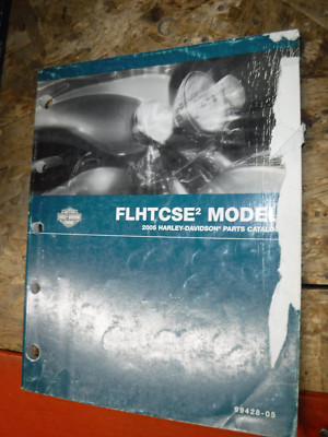 2005 HARLEY DAVIDSON FLHTCSE2 SCREAMIN EAGLE MODELS FACTORY PARTS ...