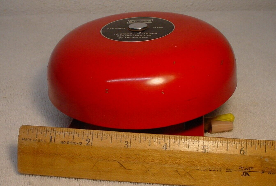 SIMPLEX Fire Alarm Bell 1.5AMp 7 Volt | eBay